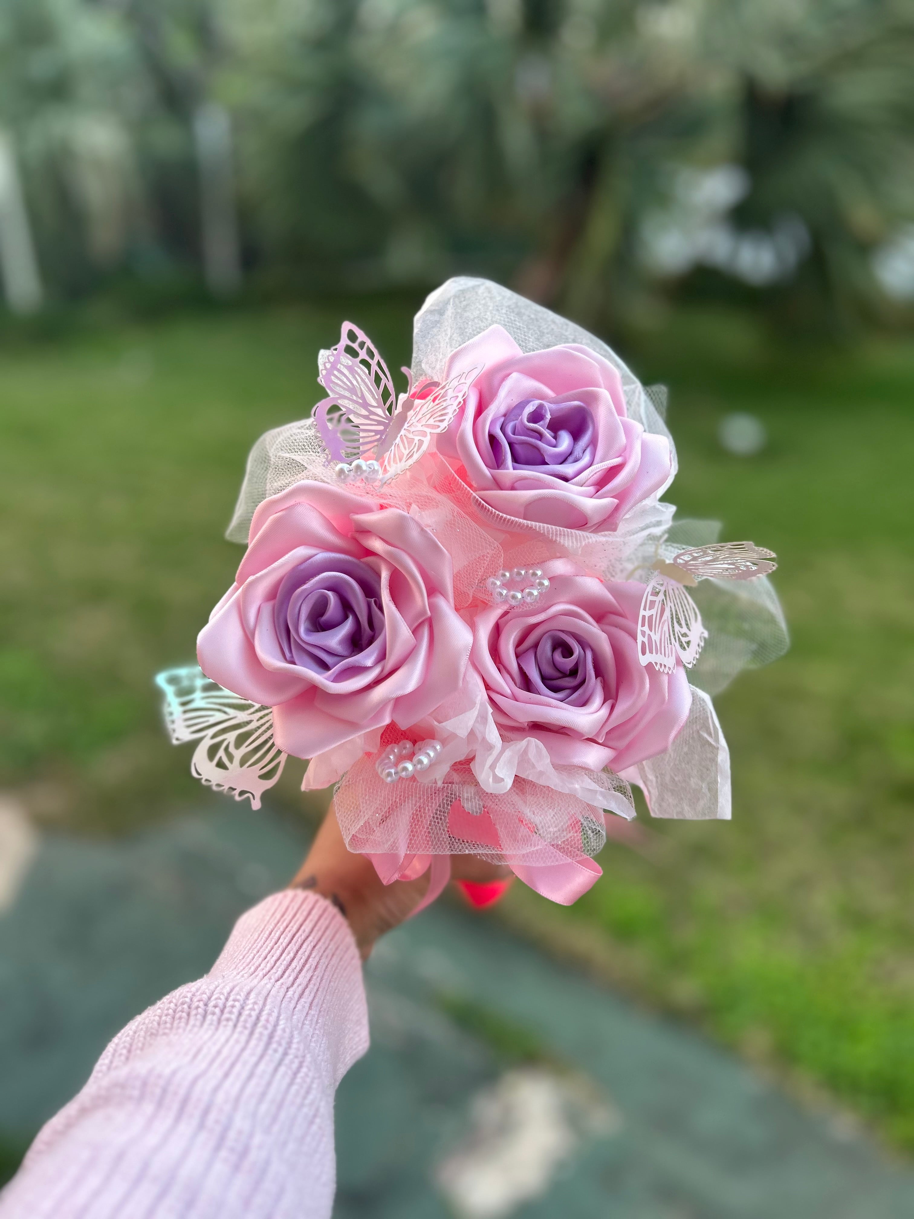 Eternal Rose Bouquet – Petal & Paper Studio